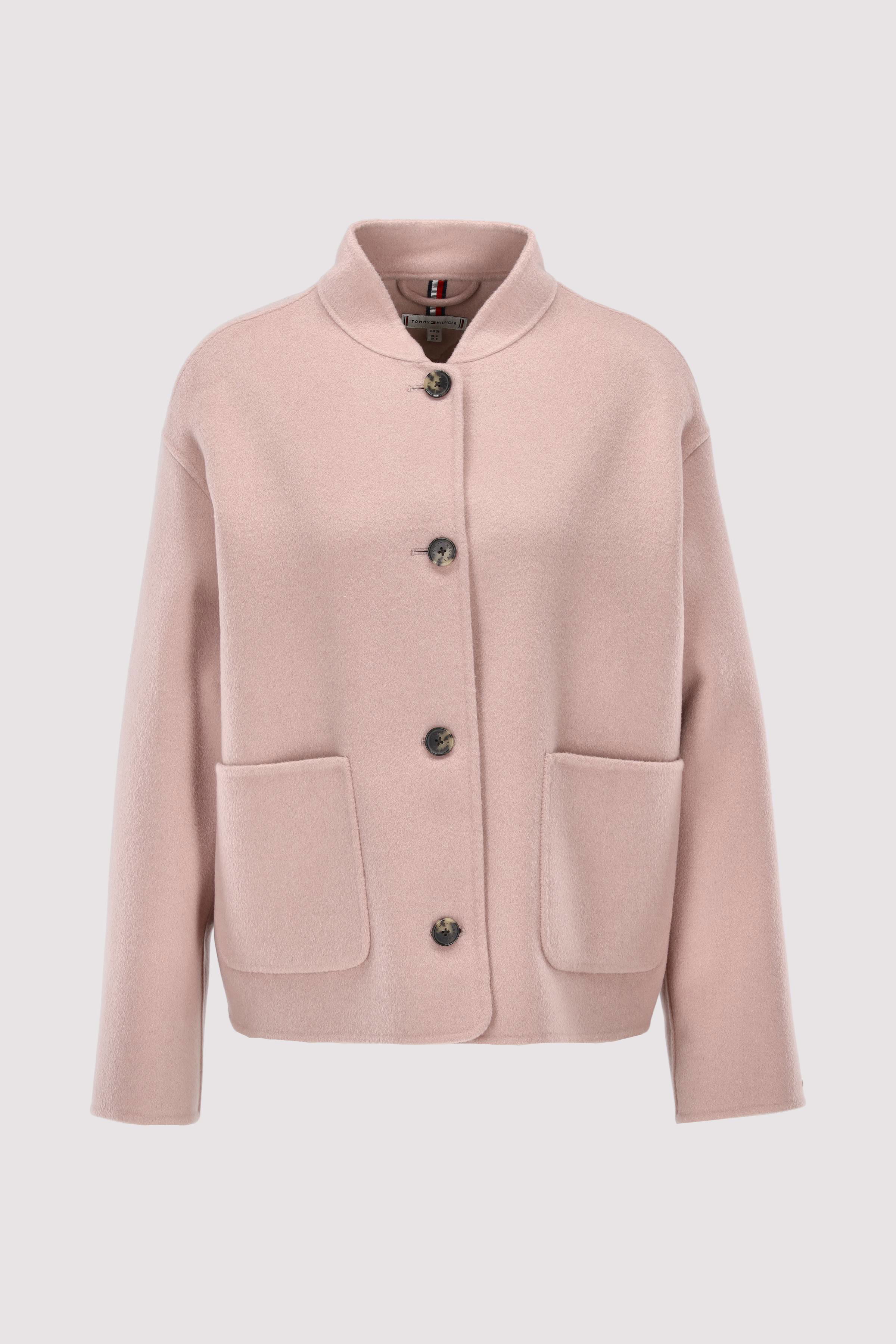 Tommy hilfiger pink bomber jacket store